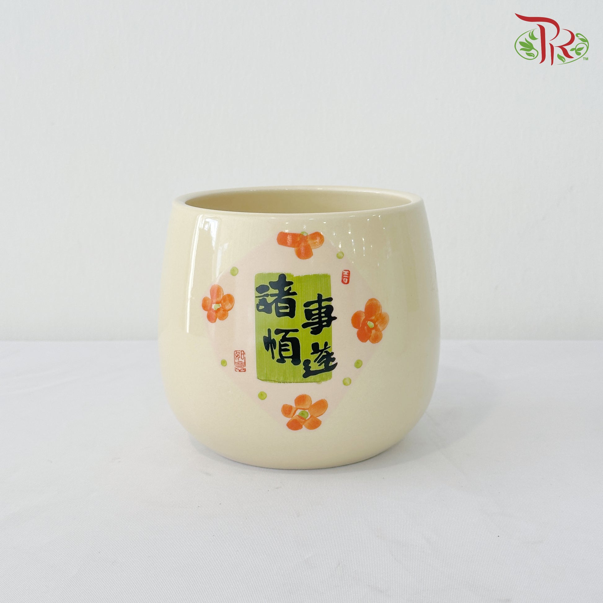 TY-9802 Everything Goes Well Pot (With Color Option) – Pudu Ria Florist