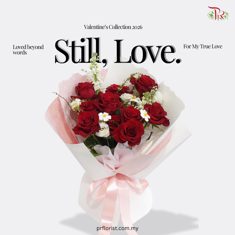 【VDAY 2026】For My True Love (M Size) – Pudu Ria Florist