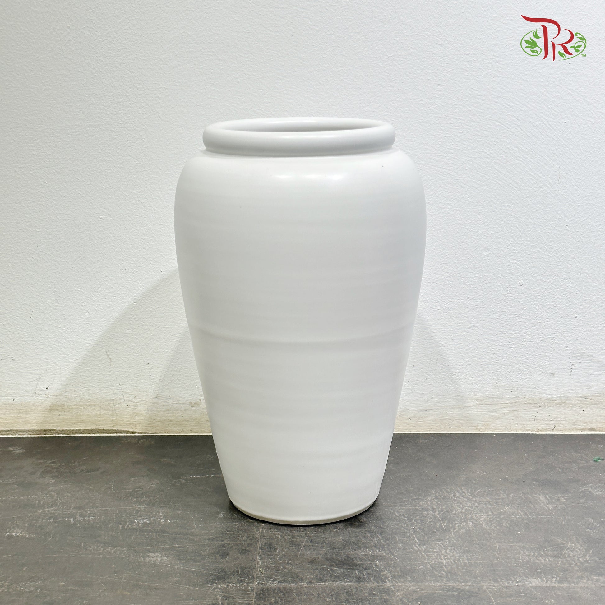 ZZY-S White Vase (With Size Option) – Pudu Ria Florist