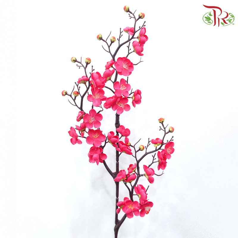78cm Artificial Begonia Spray - Cherry Pink (2 Stems) – Pudu Ria Florist