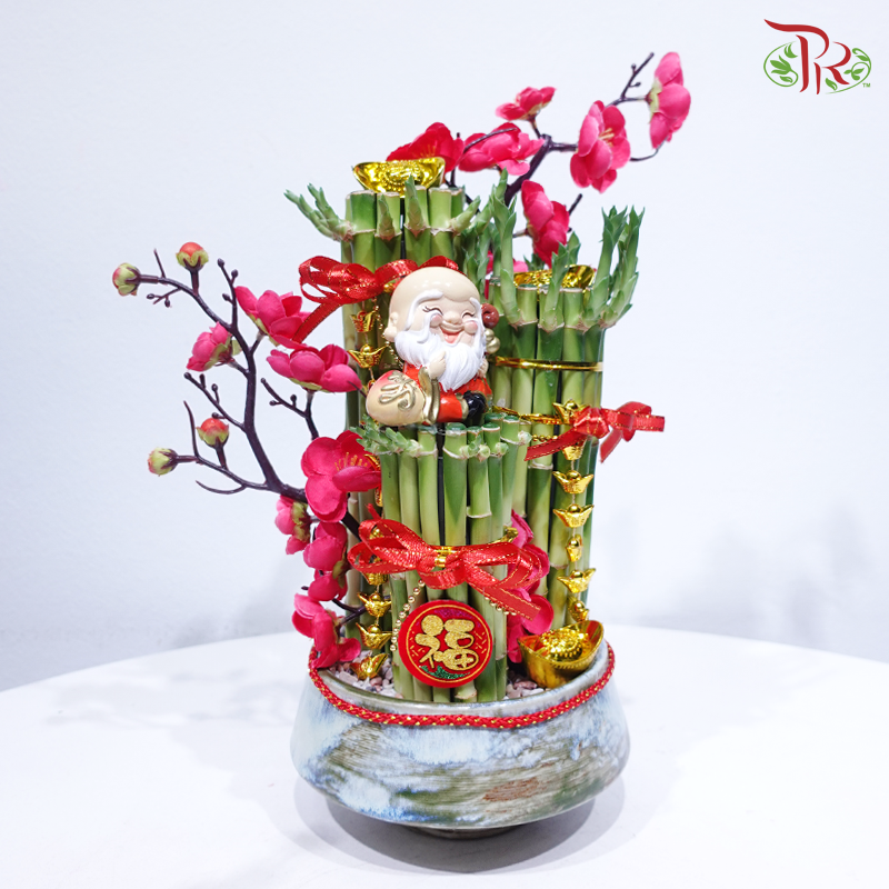 【CNY 2026】Auspicious Blessings《马竹纳福》(With Pot Color Option) – Pudu Ria ...