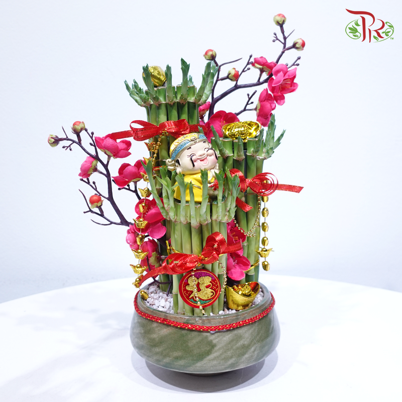 【CNY 2026】Auspicious Blessings《马竹纳福》(With Pot Color Option) – Pudu Ria ...