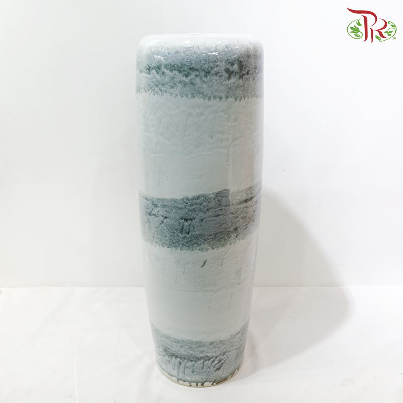 Grey Colour Cylinder Vase (With Size Option) – Pudu Ria Florist