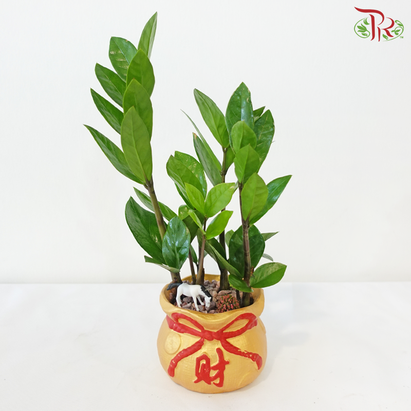 【CNY 2026】GF2 - Rich Horse《马上有钱》(Random Choose CNY Deco) – Pudu Ria Florist